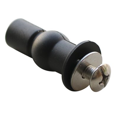 M6 Toilet Seat Top Fix Seat Hinge Hole Fixings Well Nut Scre