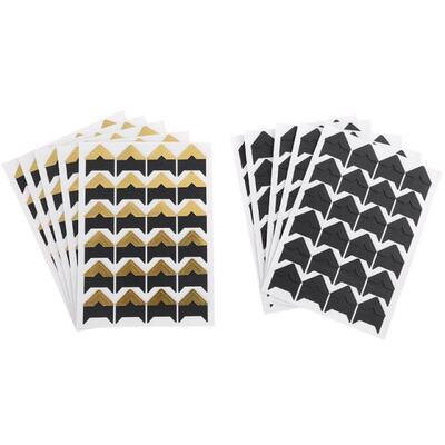 10 Sheets Photo Corners Self Adhesive Stickers, Photo Mounti