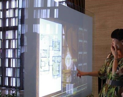 Fttyjtec 46 inch Permanent Interactive Touch Screen Foil, 2