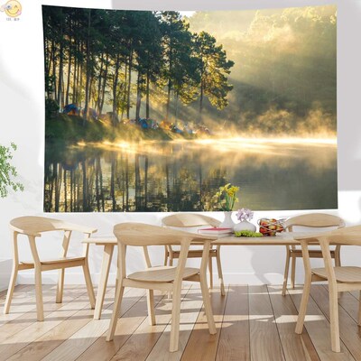 Bohemian printing household tapestries hanging wall act the