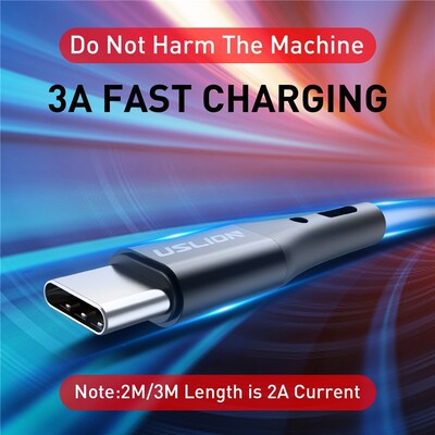 3m Type C  Cable For Huawei P30 Pro Fast Charge Phone Chargi