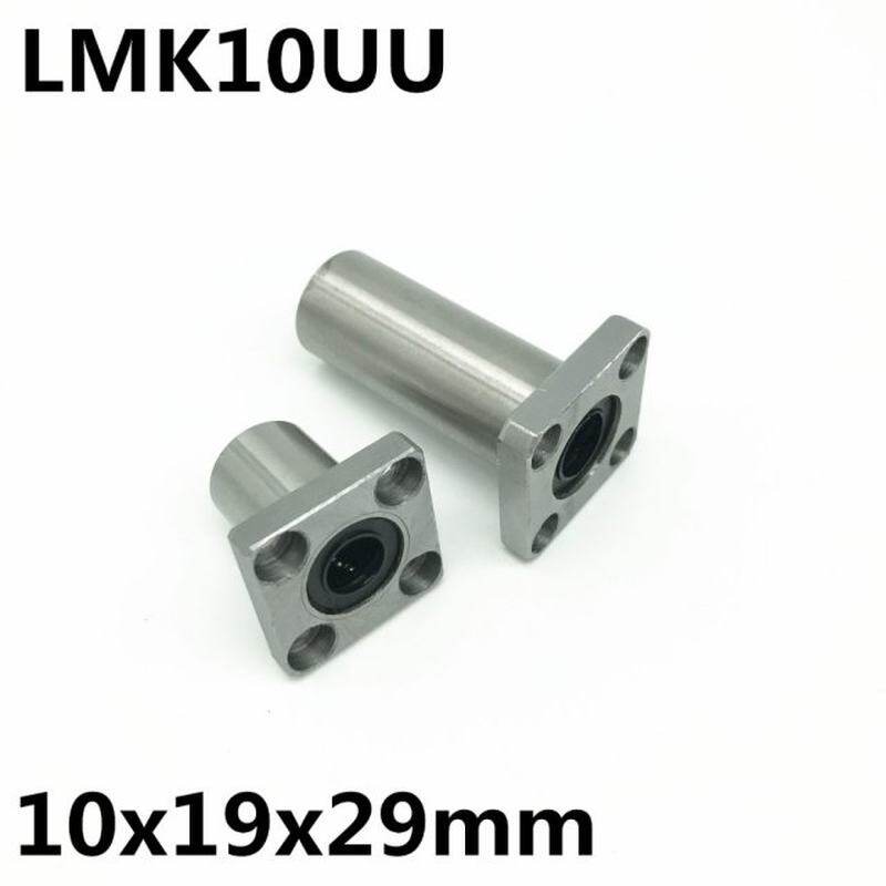 2pcs LMK10UU for 10mm shaft linear bearing square flange bal_虎窝淘