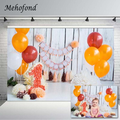 Mehofond Newborn 1st Birthday Party Photography Backdrop Ye