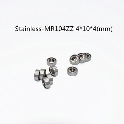 Stainless steel bearing 10PCS SMR104ZZ 4*10*4(mm) free shipp