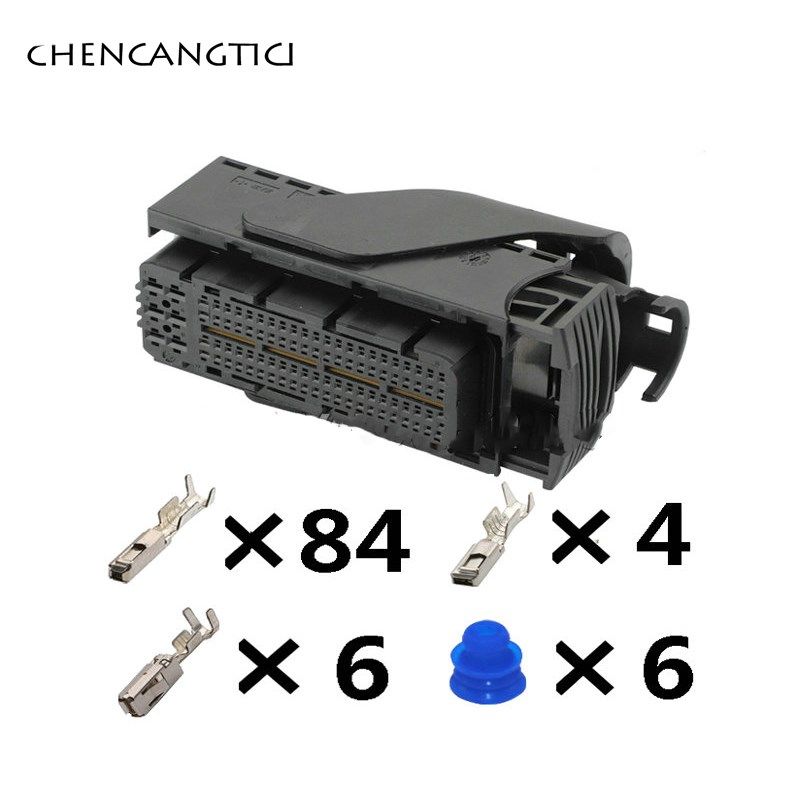 1 Set 94 Pin Way Tyco Amp Waterproof Socket ECU Automotive评价 - 淘宝网