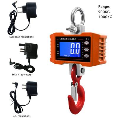 500kg/1000kg 1000Lbs/2000lbs Crane Scale Electronic Industri
