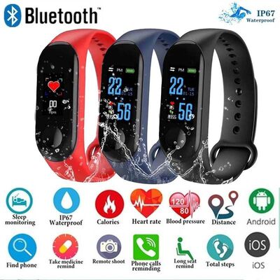 Smart Bracelet Information Push Heart Rate Pedometer Heart