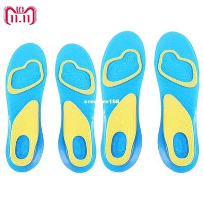 Silicon Gel Insoles Foot Care Plantar Fasciitis Heel Spur Ru