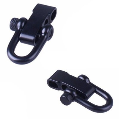 10x U Style Zinc alloy Adjustable Shackle Buckle For Paracor