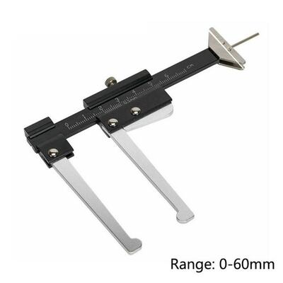 Brake Disc Measuring Caliper 0-60mm Stainless Steel Thicknes