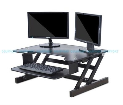 M1M Easyp Height Adjustable Sit Stand Desk Riser Foldable La