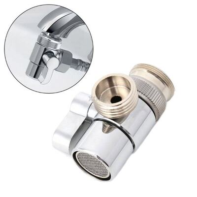 Bathroom Kitchen Brass Sink Valve Diverter Faucet Splitter t