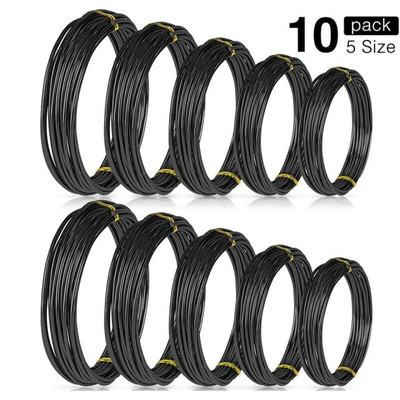 10 Rolls Bonsai Wires Anodized Aluminum Bonsai Training Wire