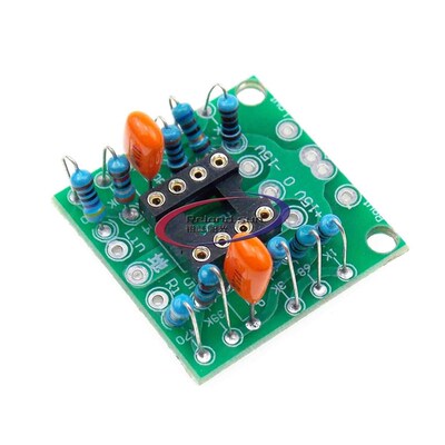 Dual OP Amp Board Preamp DC Amplification Amplifier PCB Boar
