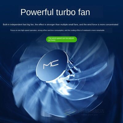 Laptop Cooling Stand Air-Cooled Fan Computer Holder Portable