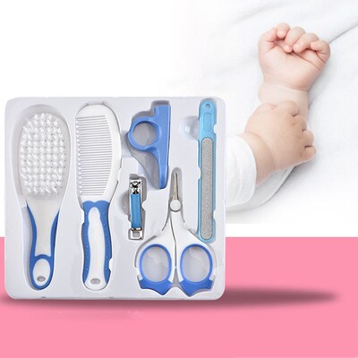 Comb Nail-Scissor Healthcare-Kit Newborn-Baby 6pcs/Set Hair