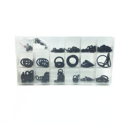 225pcs Rubber O Ring Washer Seals Set Watertightness Assortm