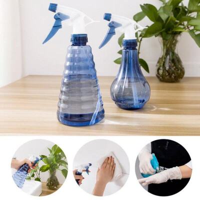 Blue Hair Spray Bottle Sub-bottling Push-type Hairdressing S