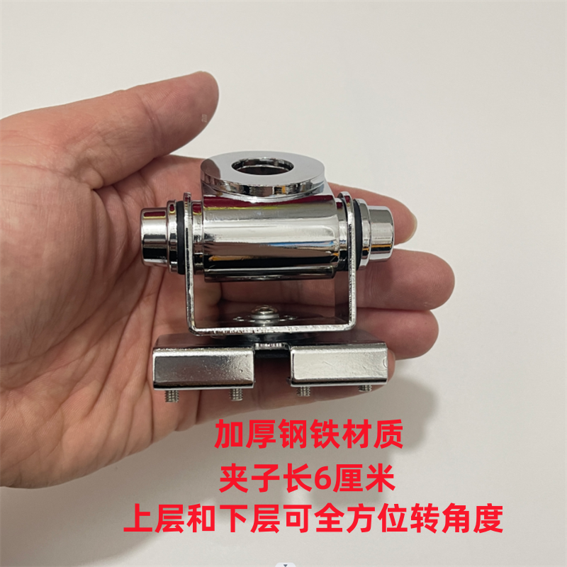 新款车载装饰天线底座支架子汽车用卡扣夹边改装旗杆架夹子座改装