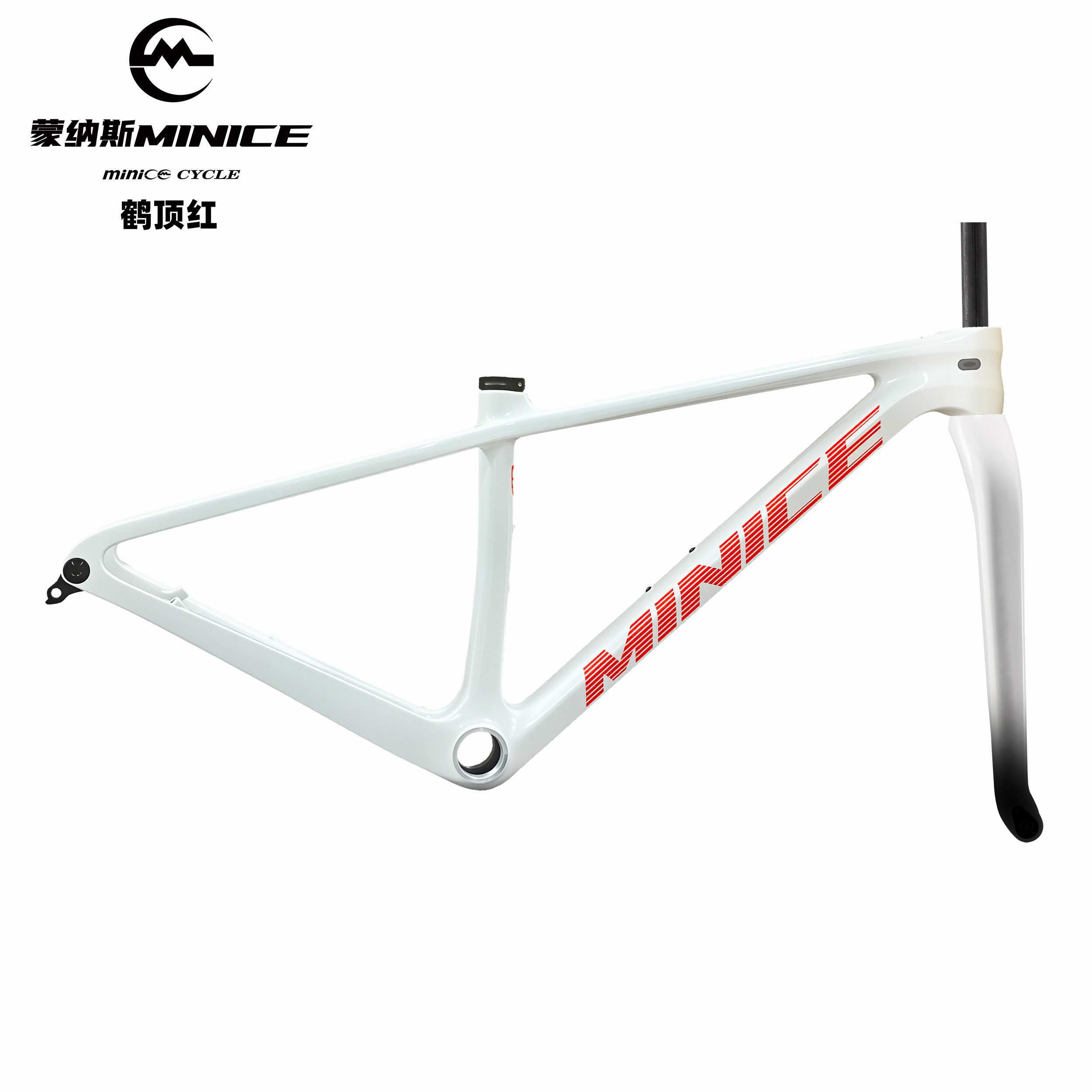蒙纳斯minice M2 SM 碳纤维山马车架组山地自行车车架训练级碳架