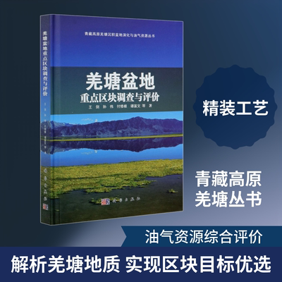 羌塘盆地重点区块调查与评价 王剑 等 正版书籍 新华书店旗舰店文轩官网 科学出版社