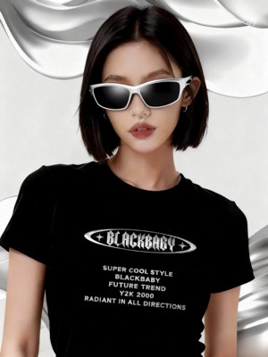 BBxMG美式酷女孩墨镜Y2K小红书网红辣妹街拍凹造太阳眼镜男女潮韩