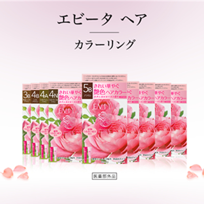 嘉娜宝EVITA遮盖白发简单染发膏