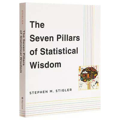 现货 英文原版 统计学智慧的七个支柱 英文原版 自然科学 The Seven Pillars of Statistical Wisdom
