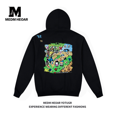 MEDMxNewmasus联名款连帽卫衣