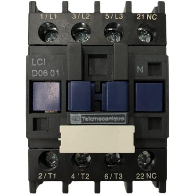 抱闸接触器Telemecanique LC1-D0601 24V 110V 220V D06...N封星