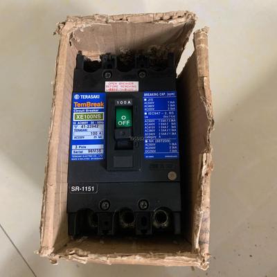 全新日本寺崎断路器XE100NS 3P 100A 现货1个【询价】