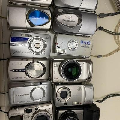 奥林巴斯2号链接二手复古相机胶片风CCD老相机 C350 u760 U840