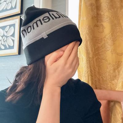 羊毛保暖帽男女同款LOGO