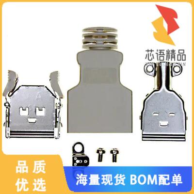 全新10314-3210-000原装(CONN BACKSHELL 14POS 180D