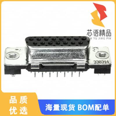 全新1-338314-2原装(CONN D-SUB RCPT 15POS VERT SL