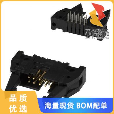 全新5499786-1原装(CONN HEADER R/A 10POS 2.54MM)正品