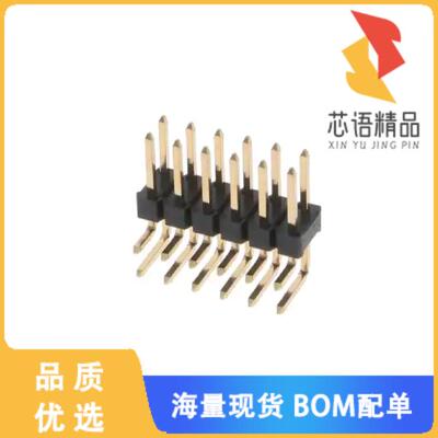 全新10129382-912002BLF原装(CONN HEADER R/A 12POS
