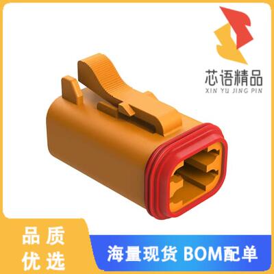 全新AT06-4S-ORG原装(4-WAY PLUG, FEMALE CONNECTOR