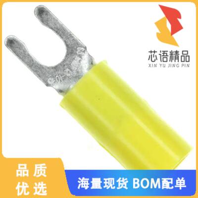 全新52961原装(CONN SPADE TERM 10-12AWG #6 YEL)正品