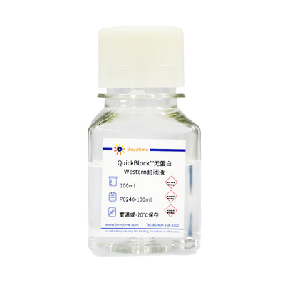 P0240 QuickBlock™无蛋白Western封闭液 生物