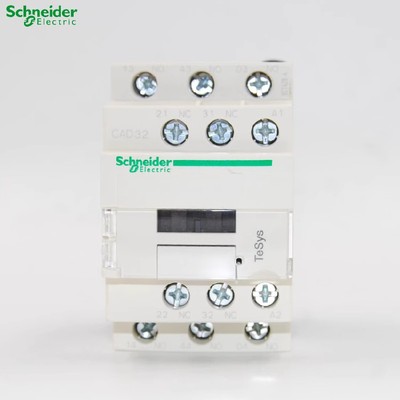 原装施耐德控制继电器 CAD32BDC 50BDC DC24V CAD32FDC直流接触器