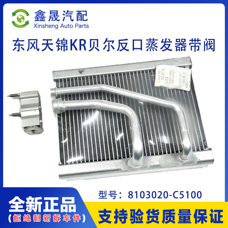 东风天锦KR原厂派恩款蒸发器芯带膨胀阀总成贝洱款 8103020-C5100