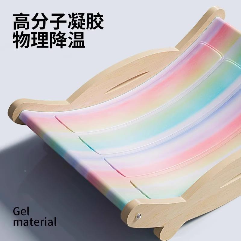宠物冰垫宠物冰垫窝猫凉咪躺椅狗狗睡垫席垫子潮离地防猫床凉狗窝