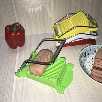 午肉切片器 家用水果切分菜器餐 厨房切蛋香器火腿HL100027蕉切片
