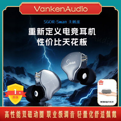 SGOR天鹅座入耳式电竞游戏耳机