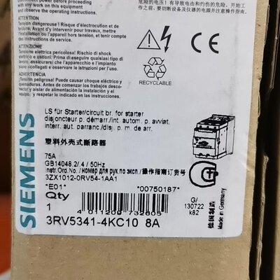 议价马达保护断路器3RV5341-4KC103RV5341-4JC103RV5341-4LC10