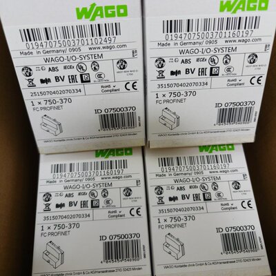 议价WAGO总线耦合器750-370750-371750-375