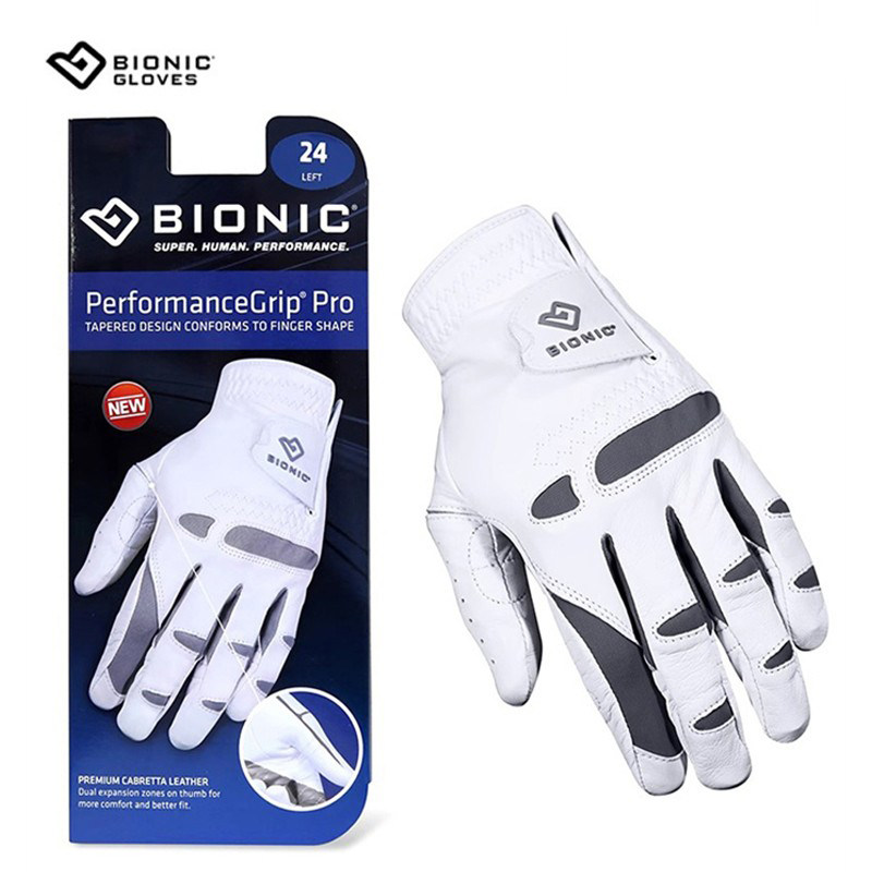 美国高尔夫男士手套波尔尼克BIONIC 职业款减震超薄羊皮透气 可洗