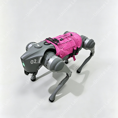 宇树机器狗go2马甲战术背心系列印logo印字展览演出服马夹魔术贴