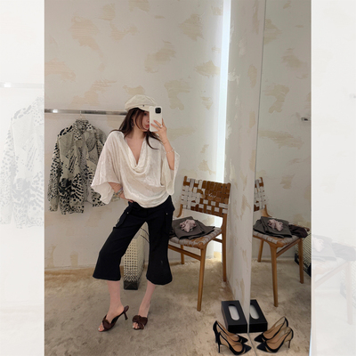 IUIU阿晶家「搭配神器」本期重点推荐7分裤时髦显瘦女新款休闲裤